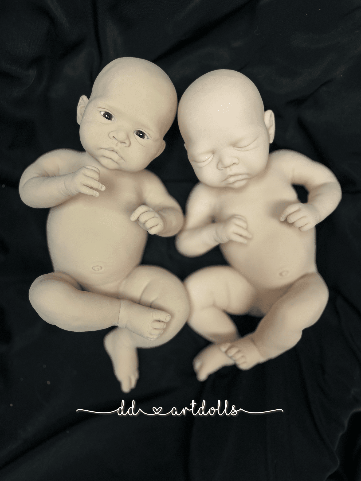River, Sleeping, second edition BLANK Full Body Silicone Doll Kit, with ...