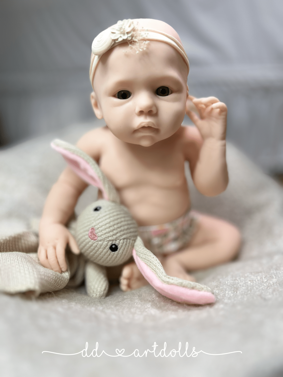 Elowyn BLANK Full Body Silicone Doll Kit - DD ArtDolls